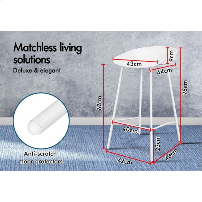 Alfordson Bar Stools 4X Bunnings Australia