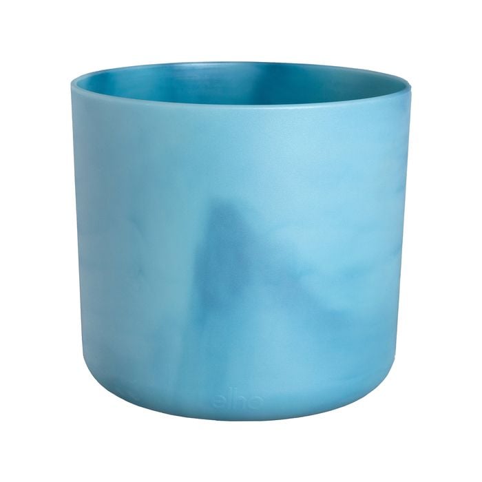 Elho 140mm Atlantic Blue Ocean Collection Indoor Plant Pot - Bunnings ...