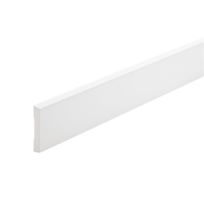 66 x 11mm 5.4m White Moulding Pine FJ Primed Splayed - Bunnings Australia