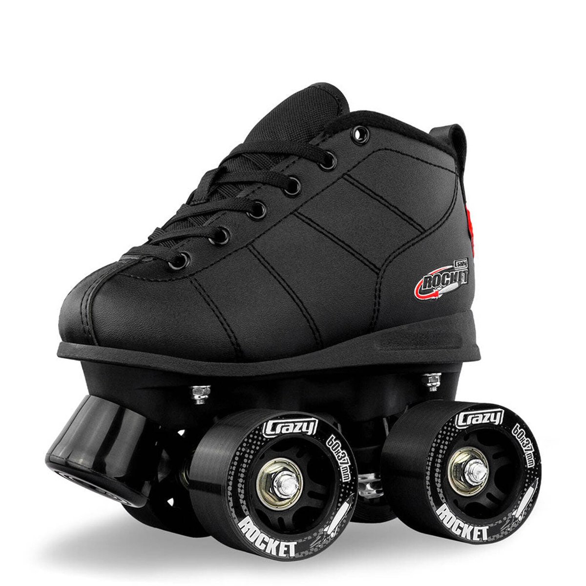 Crazy Skates ROCKET Kids Roller Skates - Black - Bunnings Australia