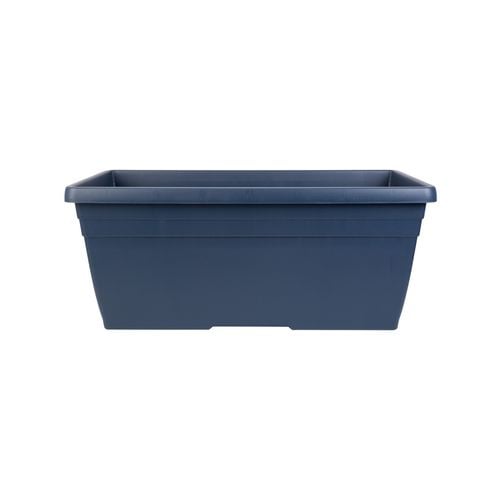 Northcote Pottery 80 x 34cm Navy Villa Rectangle Plastic Trough ...