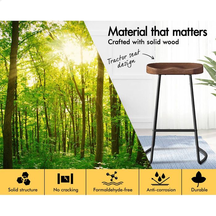 ALFORDSON Bar Stools 4X - Bunnings Australia