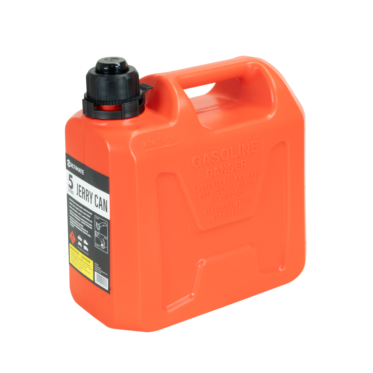 Ultimate 5L Red Plastic Fuel Can - Bunnings Australia
