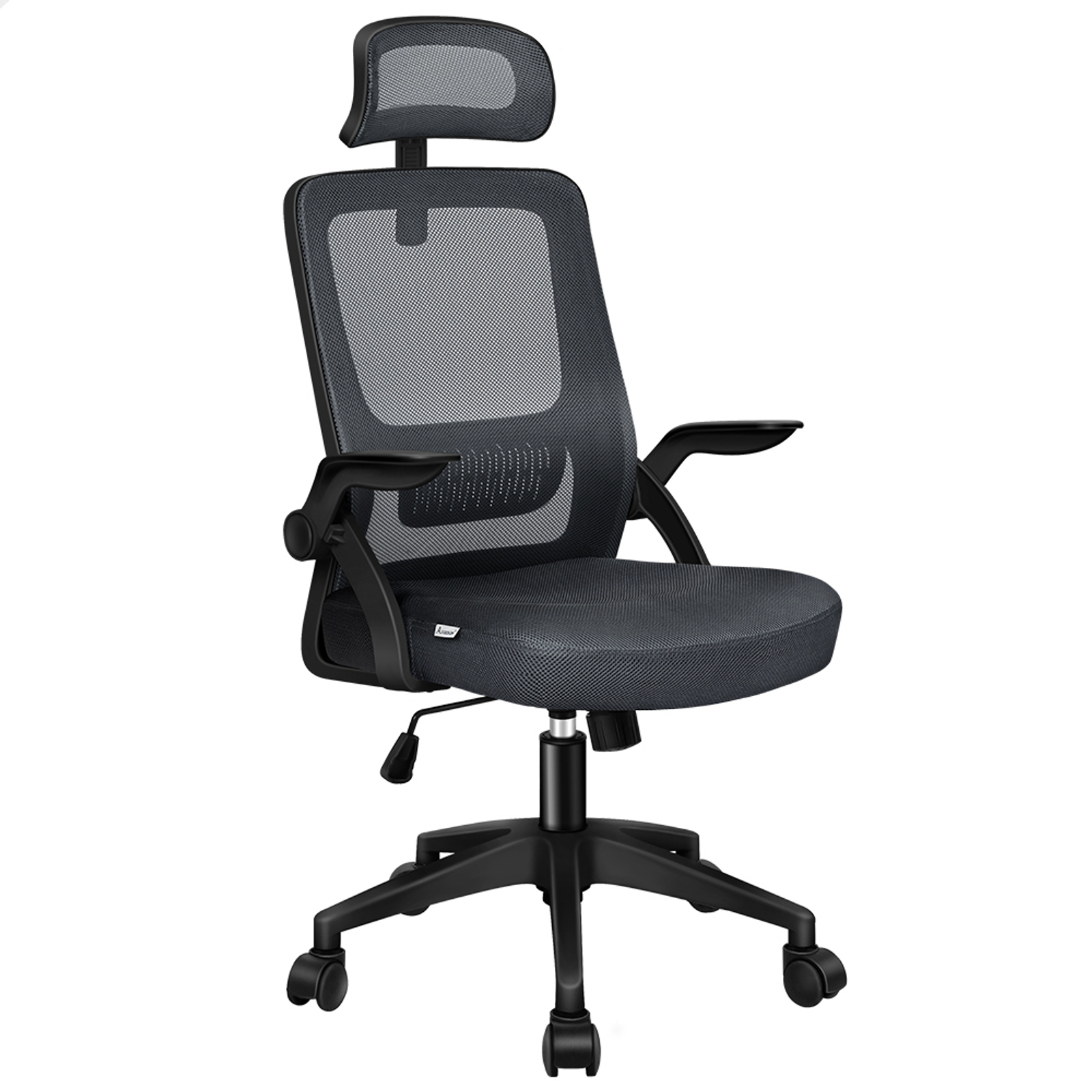 ALFORDSON Mesh Office Chair Dark Grey Bunnings Australia