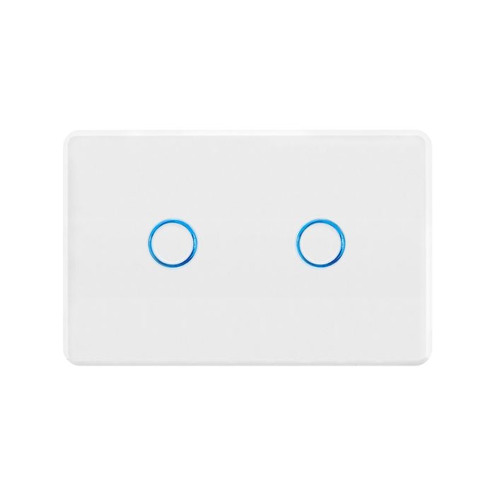 DETA 2 Gang Touch Activated Light Switch - Bunnings Australia