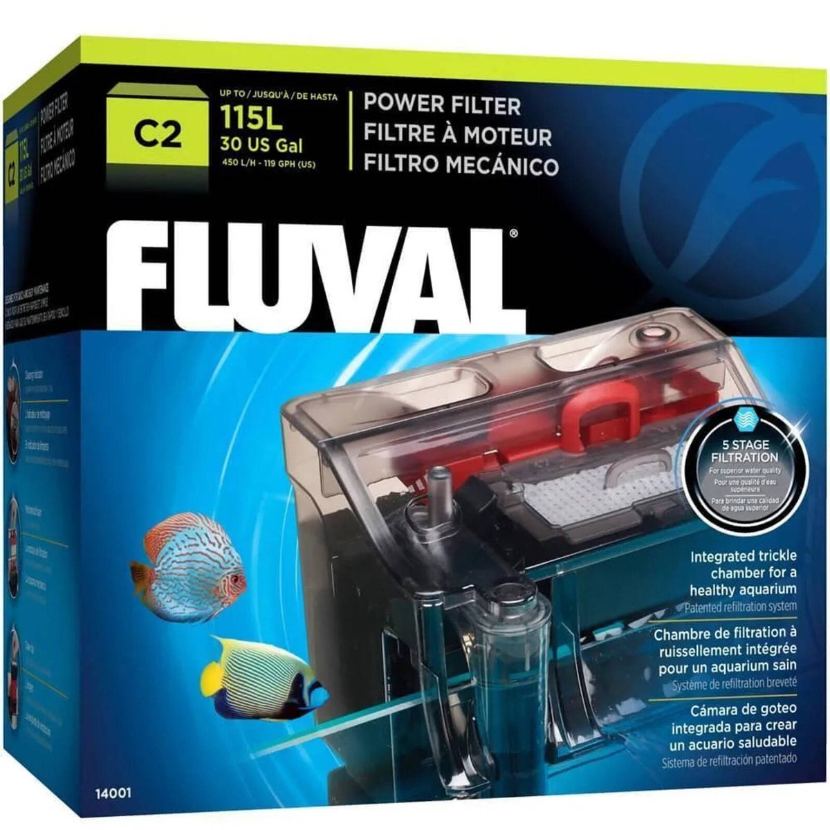Fluval C2 Hang On Filter - Bunnings Australia