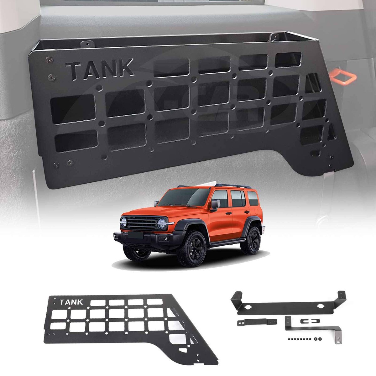 Trunk Storage Rack Left For GWM Tank 300 2023-2024 Boot Side Storage ...