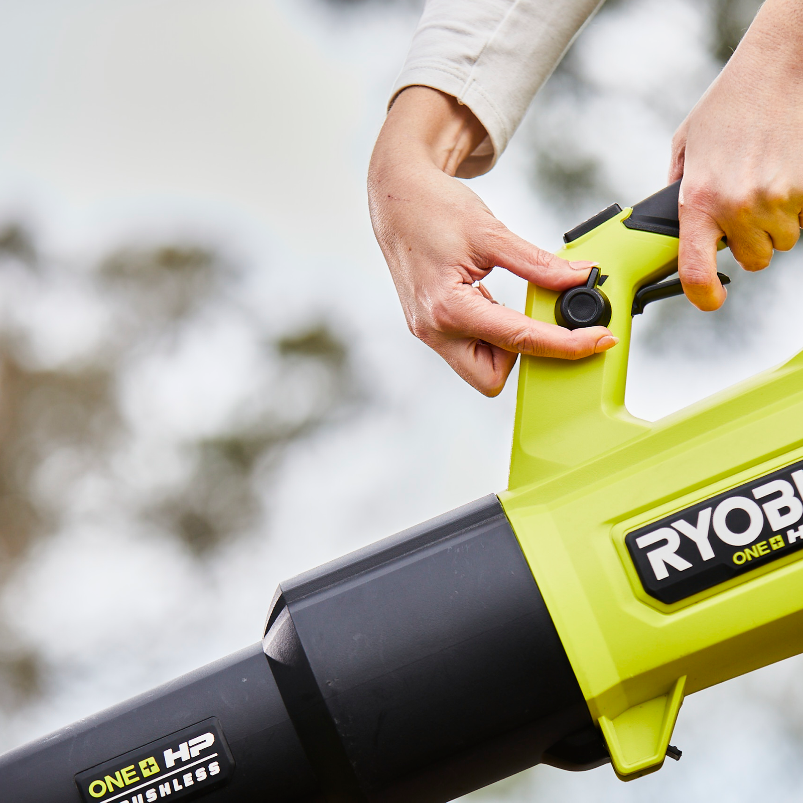 Ryobi 18V ONE HP 450CFM Brushless Jet Blower Tool Only Bunnings Australia