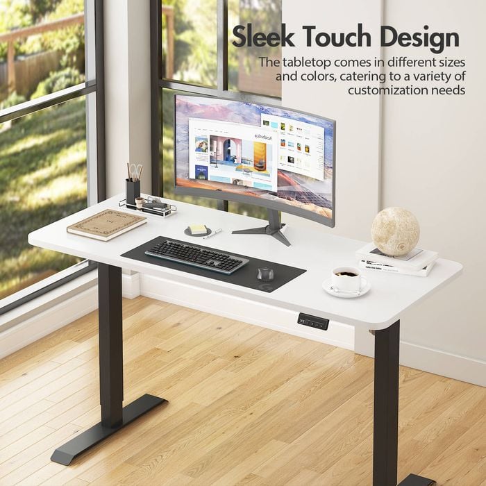 Advwin Electric Standing Desk Adjustable Height Ergonomic Sit Stand up ...