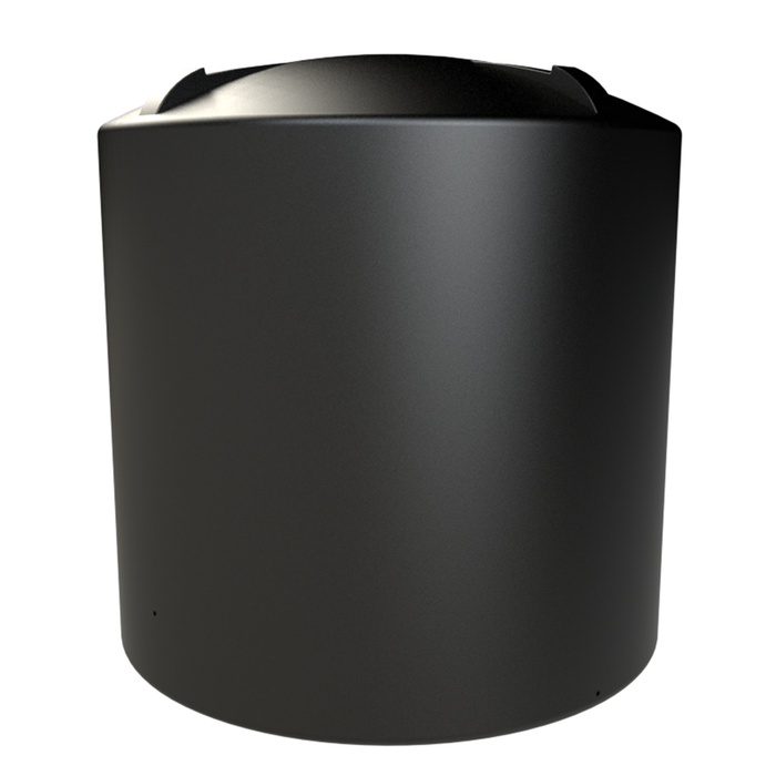 Melro Tanks 10000L Black Round 10100 Poly Water Tank - Bunnings Australia