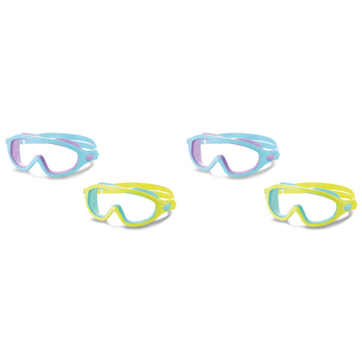 4pc Intex Kids/Children Swim Masks Leakproof Swimming Accessory ...