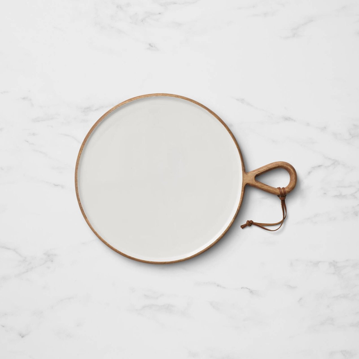 Salisbury & Co Calla Round Paddle Board with Handle 40cm White ...