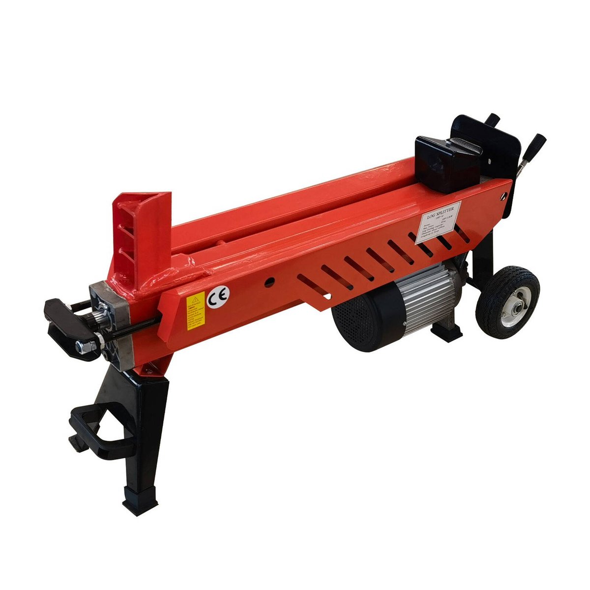 Yukon 8 Ton Electric 2.2kW Heavy-Duty Hydraulic Log Splitter Wood ...