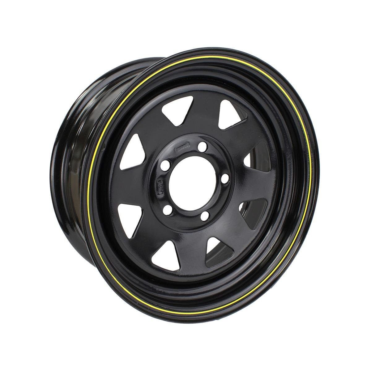 Sunrise Trailer 16" Sunraysia Steel Rim - Landcruiser 5 Stud, Black ...