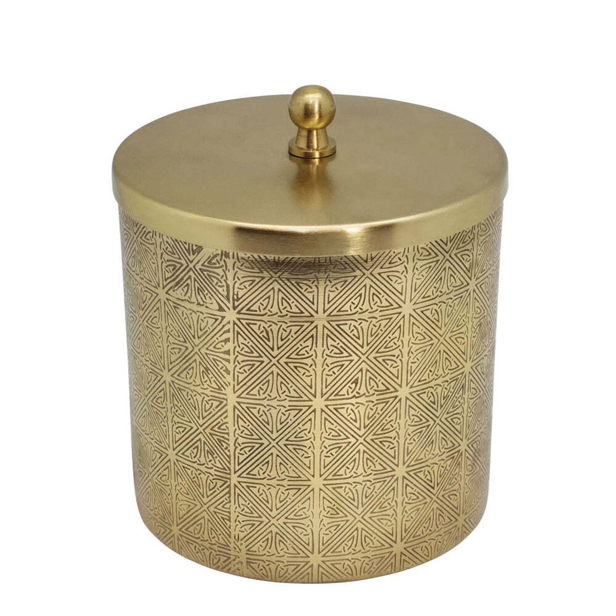 J.Elliot Home Carmella 12.5x16cm Metal Decorative Jar - Gold - Bunnings ...