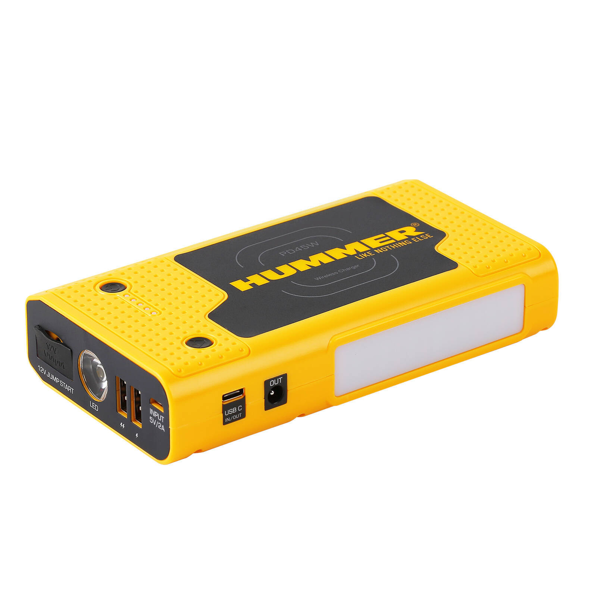 Hummer HX Pro 2000A Jump Starter Powerbank 37000mWh 12V Car Battery ...
