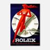 Galrie Vintage Rolex Advertising Poster - Stunning Art Deco Timepiece ...