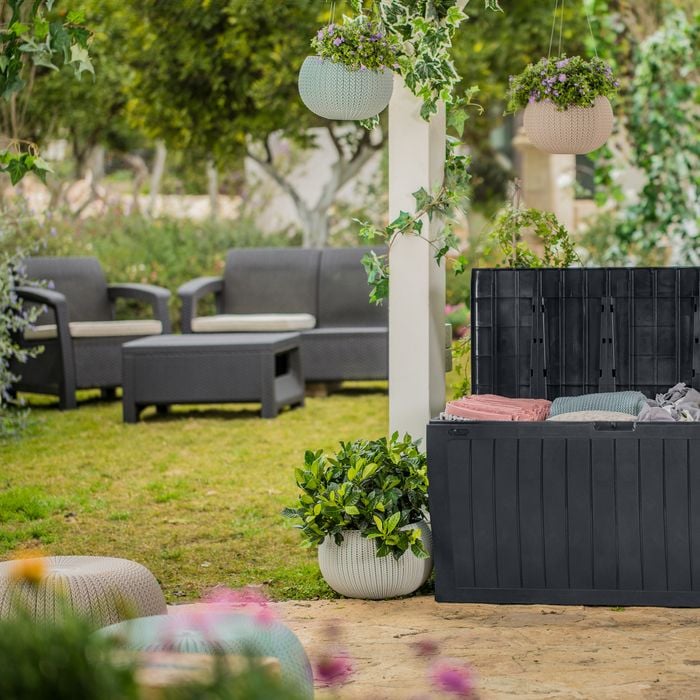 Keter 270L Marvel Plus Storage Box Bunnings Australia