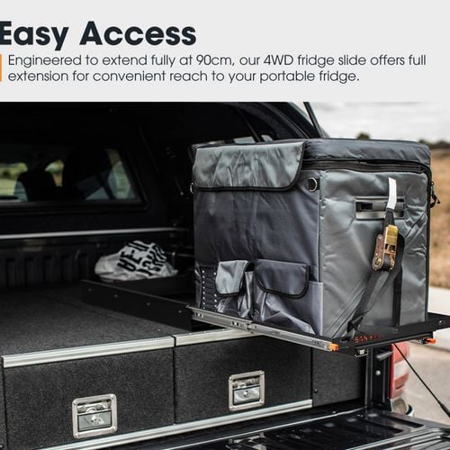 San Hima 95L Fridge Slide With Extendable Table Cutting Board 120KG ...