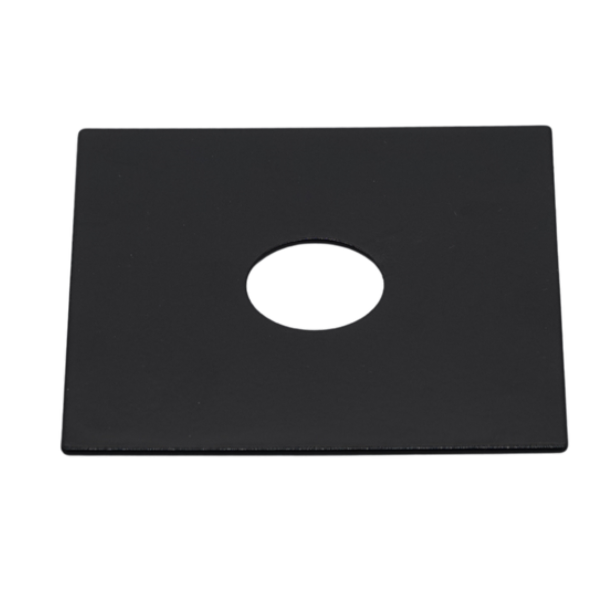 Kinetic 15mm 1/2" BSP 75 x 75mm Square Flat Black Cover Plate ...