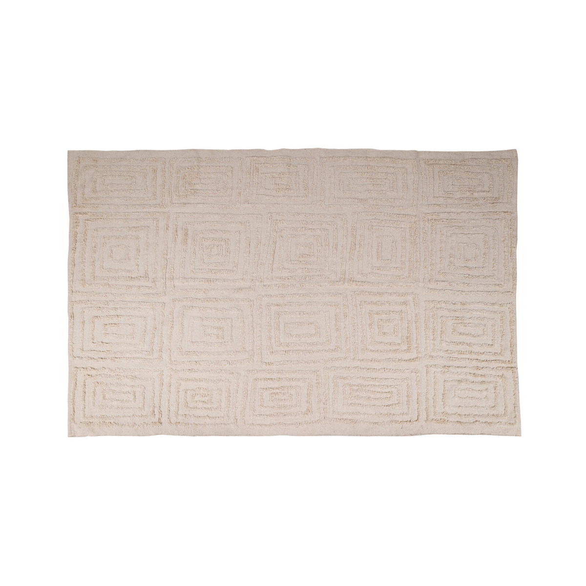 Eden 160 x 230cm Indigenous Design Natural Tufted Rug - Bunnings Australia