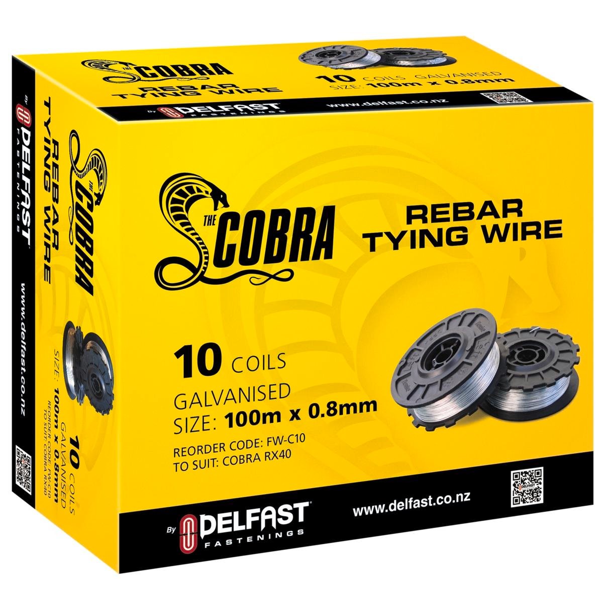 Delfast 100m x 08.mm Tying Wire - Carton 10 - Bunnings New Zealand