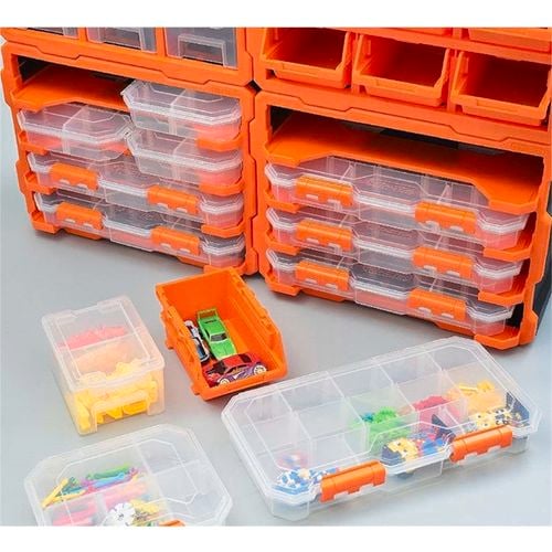 Tactix 4 Boxes Storage Modular Tower - Bunnings Australia