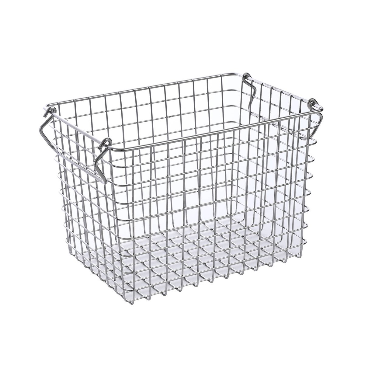 Ezy Storage Small Stainless Steel Wire Basket - Bunnings Australia