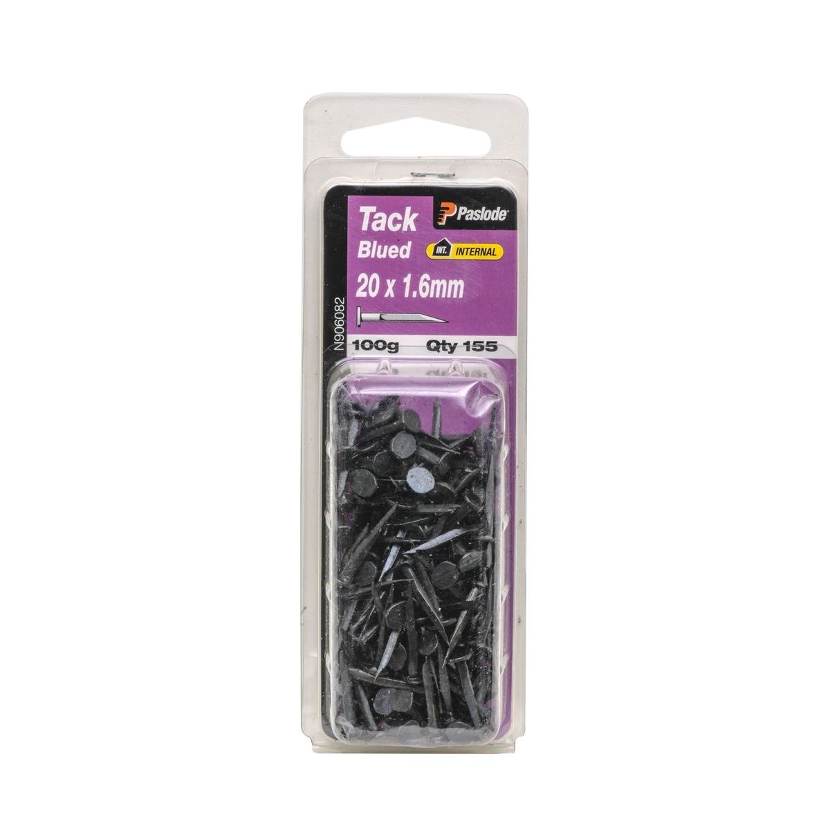 Paslode 20 x 1.6mm 100g Blued Tack Nail - 155 Pack - Bunnings Australia