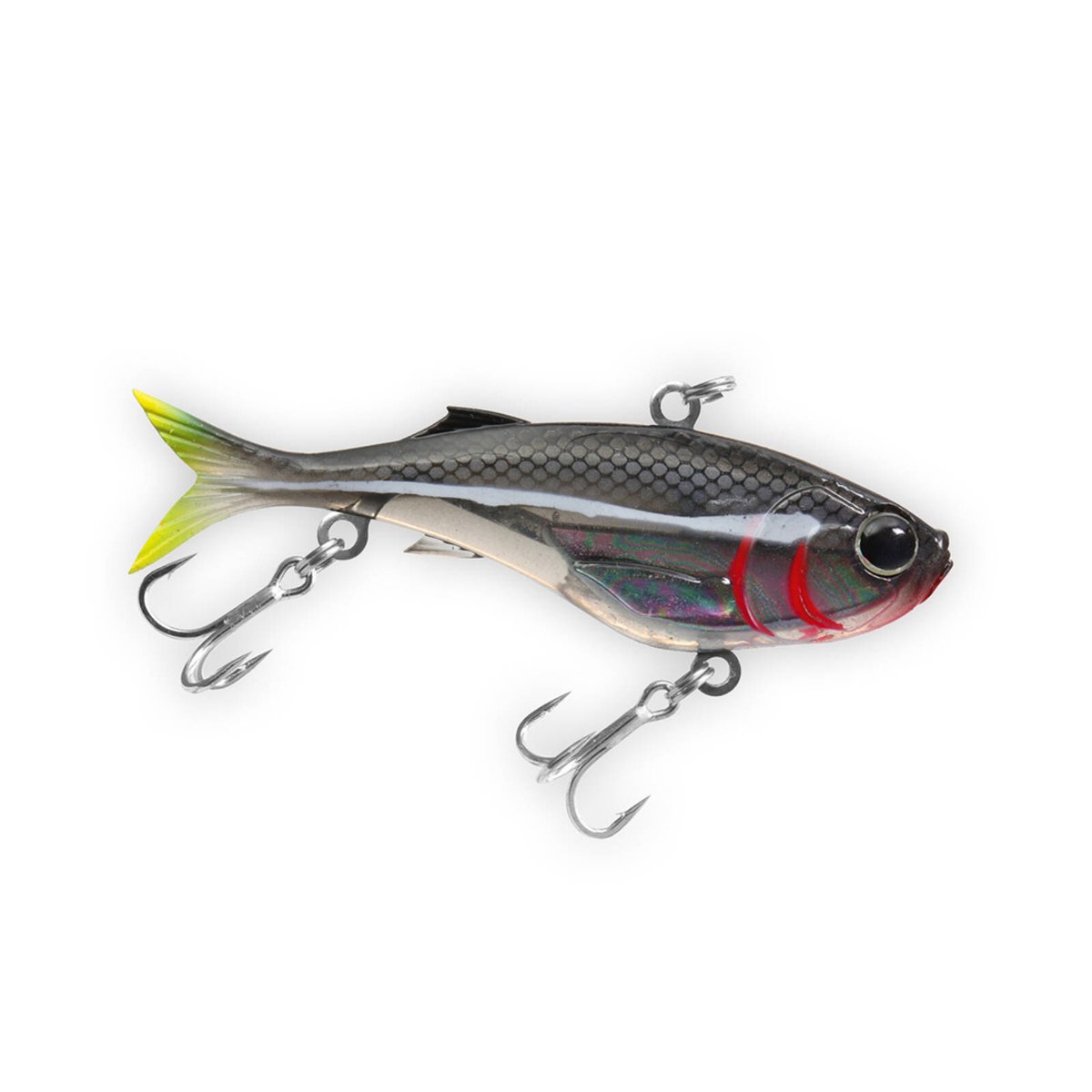 75mm TT Lures 13gm Quake Soft Vibe Fishing Lure - BLOOD MULLET ...