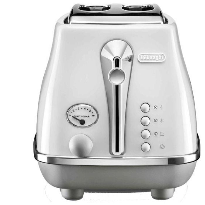 DeLonghi Icona Capitals White 2 Slice Toaster CTOC2003W - Bunnings ...
