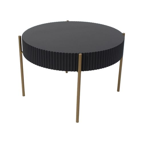 Willow & Silk Round Ribbed Coffee Table - Bunnings Australia