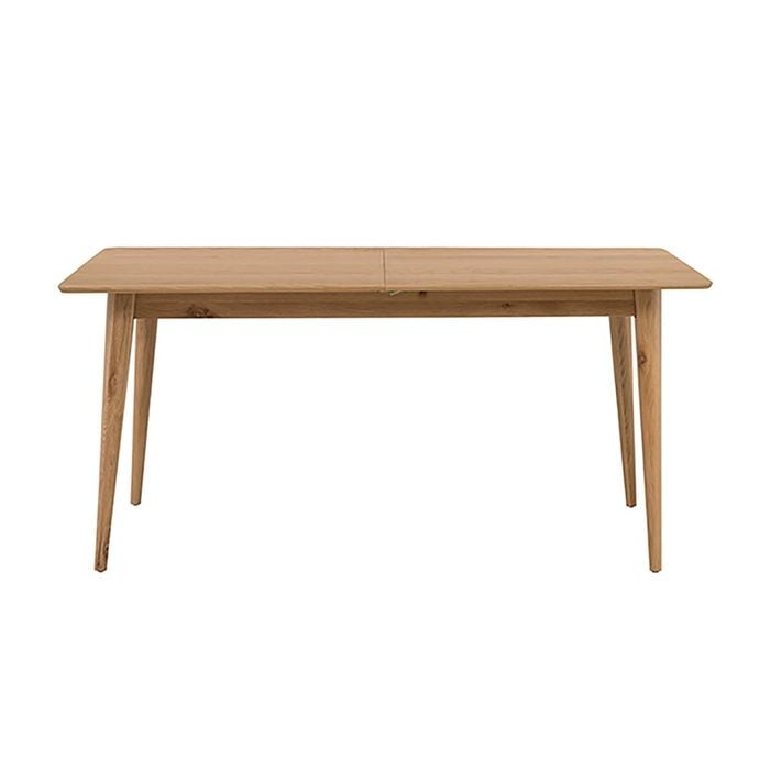 Niche Extension Rectangular Wooden Dining Table - 160-210cm - Natural ...