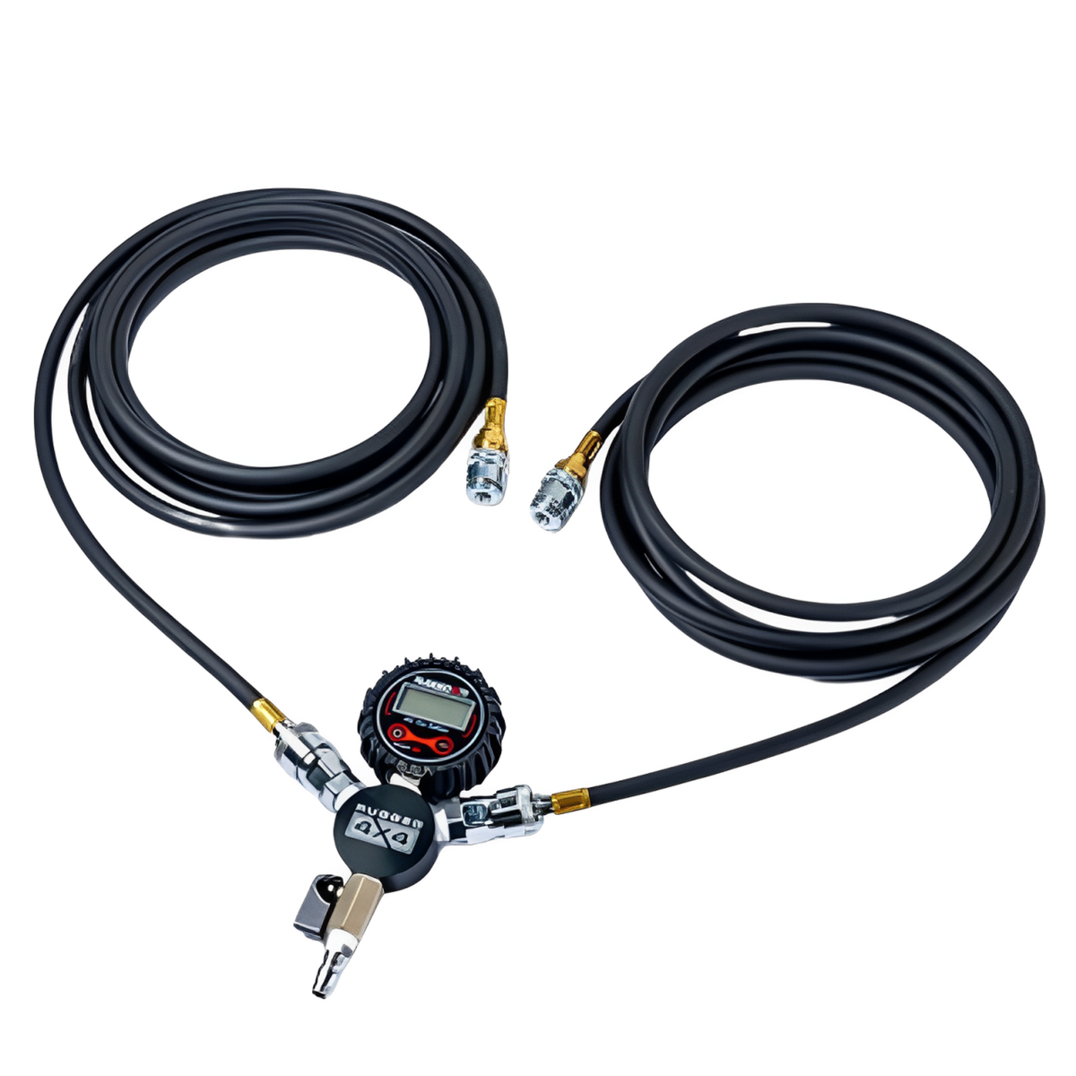 Rugged 4x4 Twin Digital Tyre Inflator / Deflator - Bunnings Australia