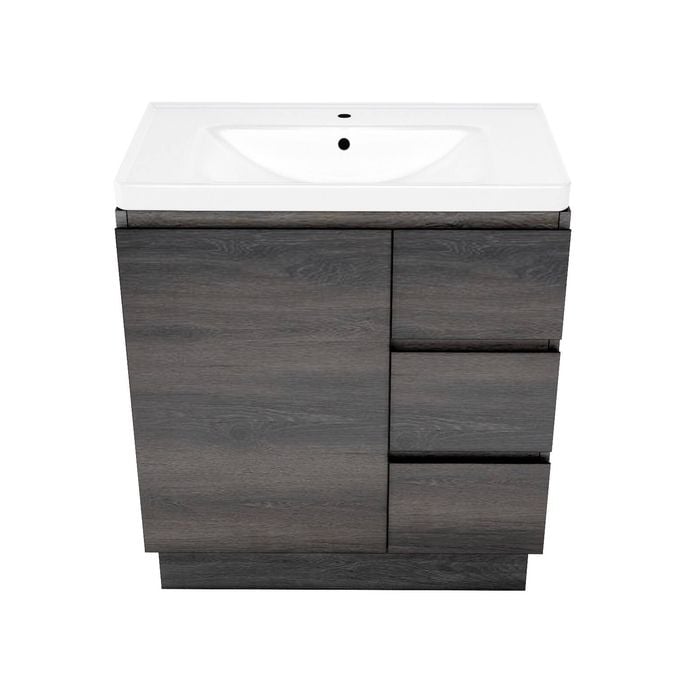 Forme 750mm Mont Albert Freestanding Vanity With Polymarble Top - RH ...