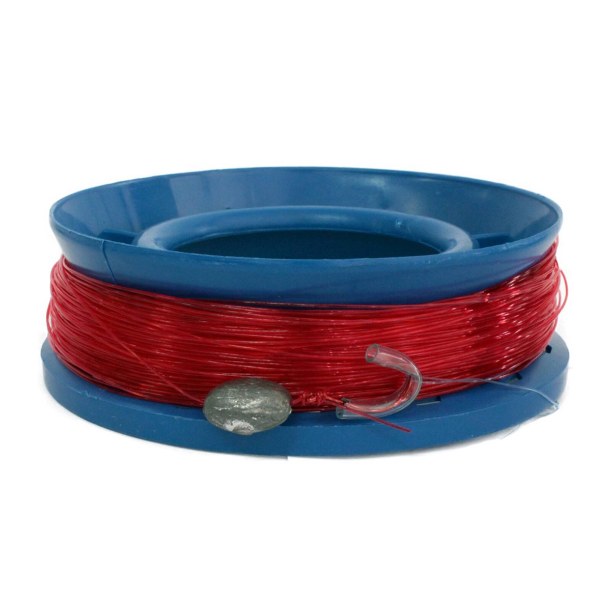 Surecatch 6 Inch Rigged Handcaster with 60lb Mono Fishing Line and Bean ...