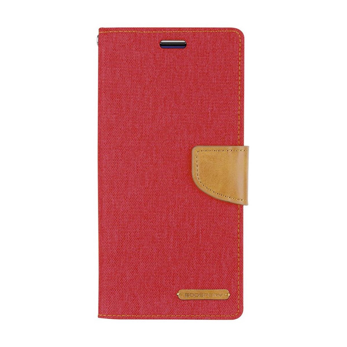 Goospery Canvas Diary for iPhone 14 Pro Max - Red - Bunnings Australia