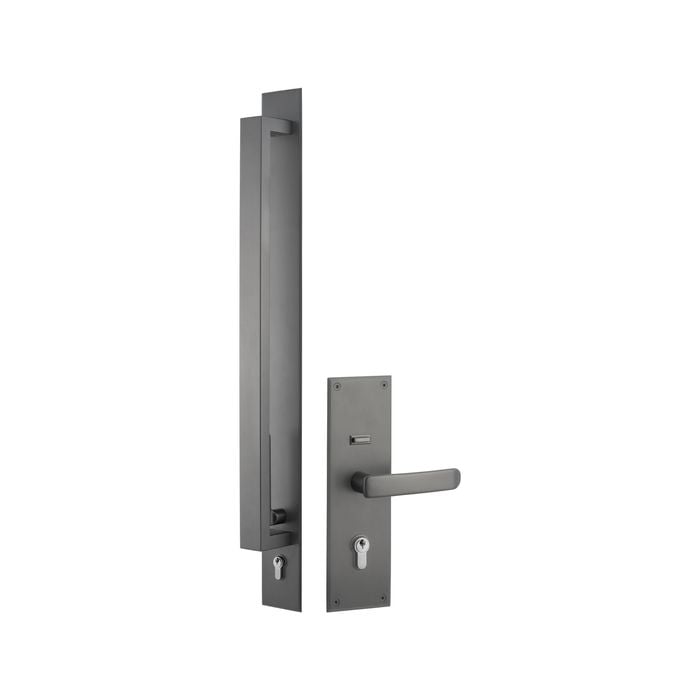 Gainsborough Satin Graphite Trilock Omni Allure Double Cylinder ...