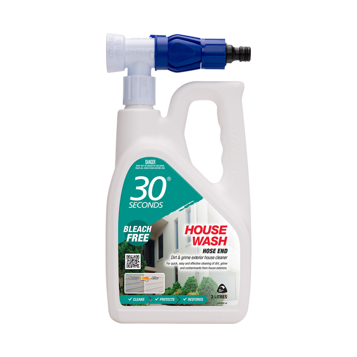 30 Seconds 2L House Wash With Rapid Hose End Technology - Bunnings ...