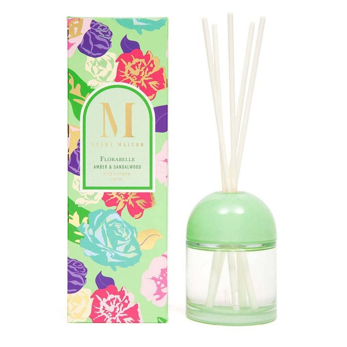 Scent Maison Florabelle 300ml Reed Diffuser - Amber Sandalwood ...