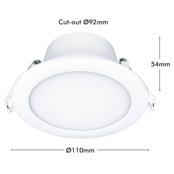 Arlec 9W 92mm Grid Connect Smart RGB+CCT LED Downlight - Bunnings New ...