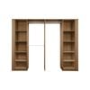 Lugna 2100 - 2400mm Cove Pack 5 Opening Built in Wardrobe Package ...