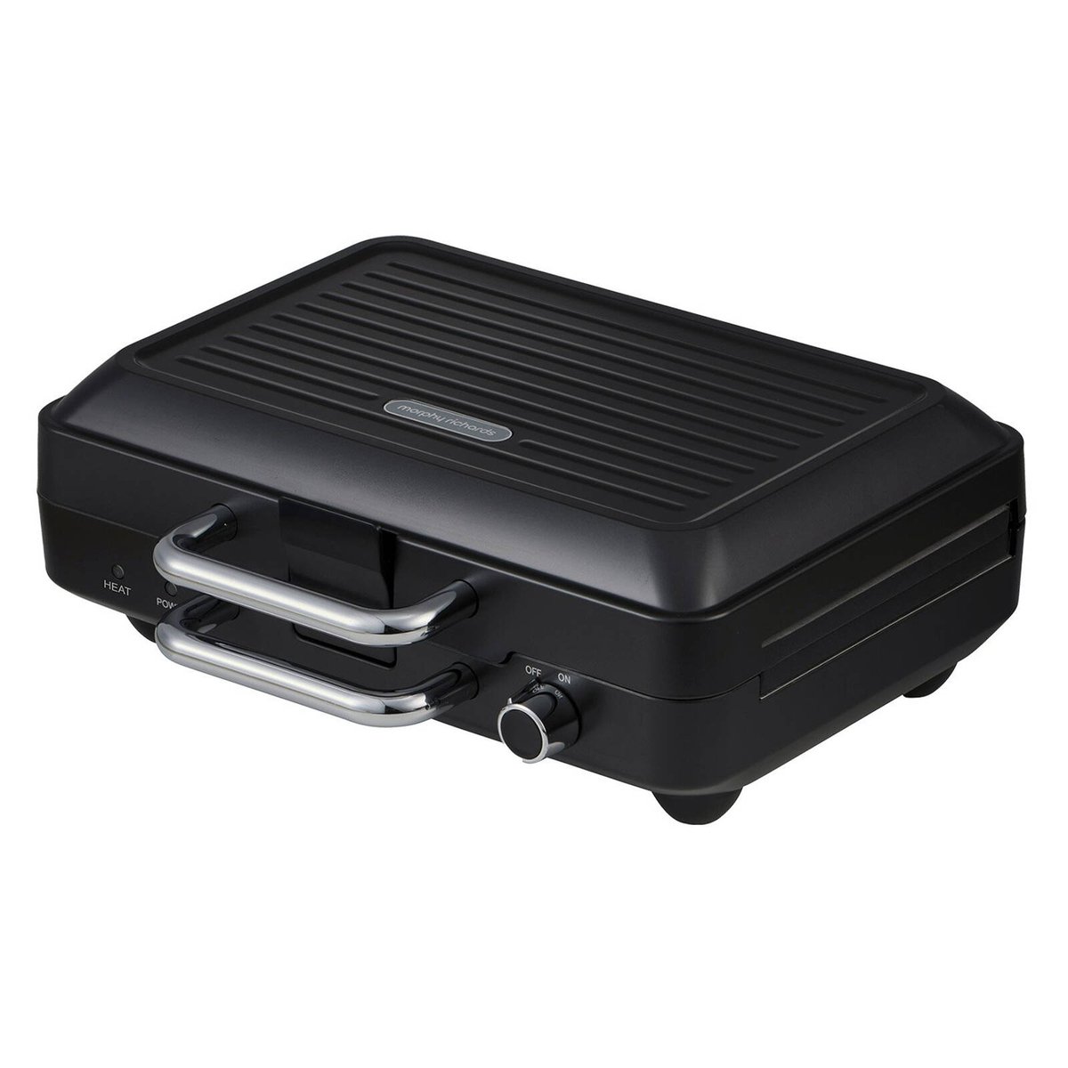 Morphy Richards MREMP4TNM Titanium 900W Multipress Jaffle Panini Waffle ...