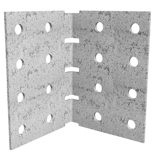 Dunnings 100 x 100 x 140mm M10 Galvanised Angle Bracket - Bunnings ...