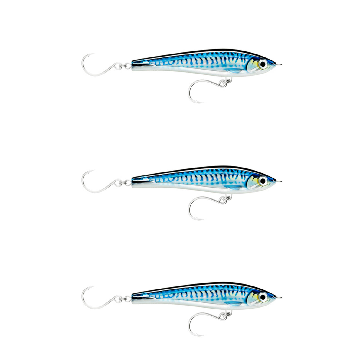 3x Rapala 17cm X Rap Magnum Stick Slow Sink Bait Fishing Lures - HD SBM ...