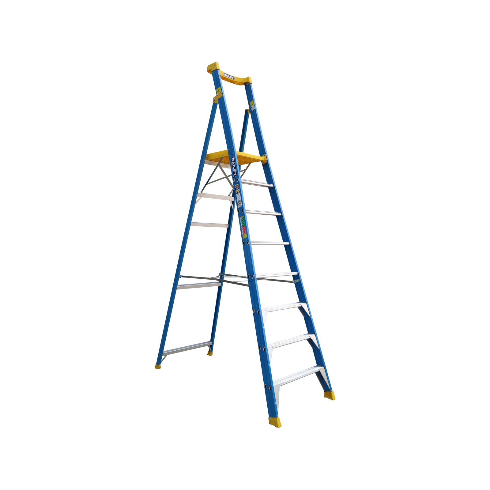 Bailey Ladders 2.4m 170kg Fiberglass Platform Ladder Bunnings Australia