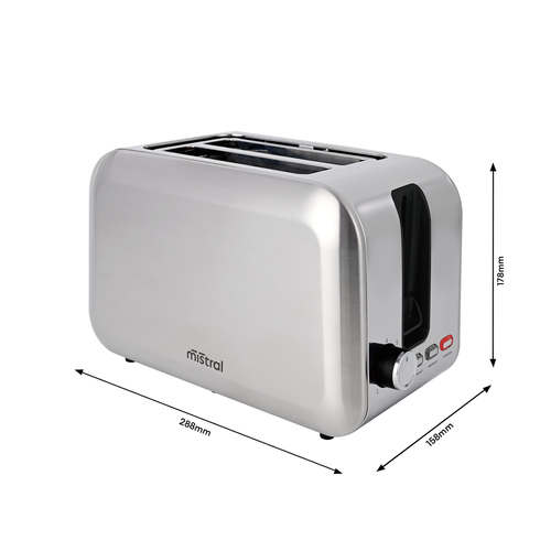 Mistral 2 Slice Toaster BT337 - Bunnings New Zealand