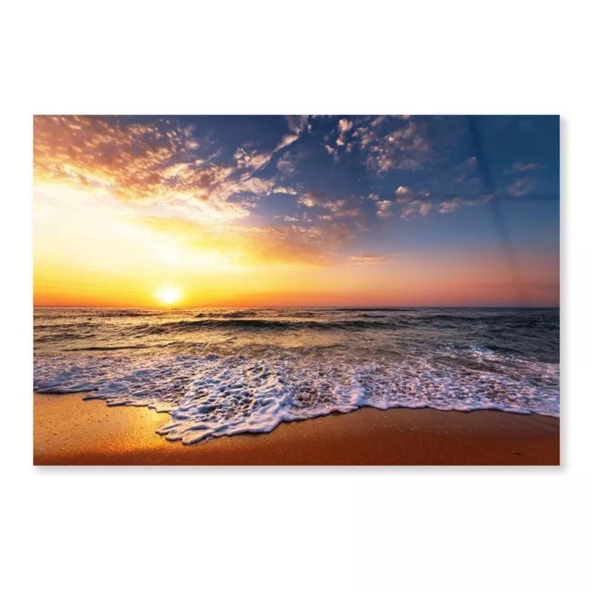 Beautiful Golden Sunset Print 100% Australian Made 150 x 100cm (Acrylic ...