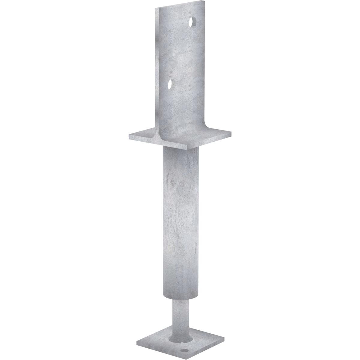 Dunnings 90mm Galvanised Adjustable T Blade Post Support - Bunnings ...