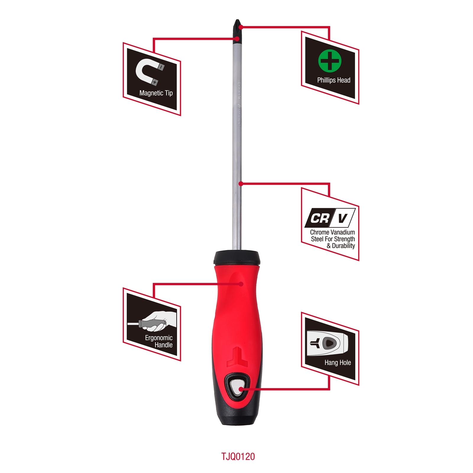 Trojan 150mm No 2 Phillips Screwdriver Bunnings Australia